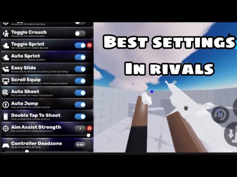 Best rivals setting(mobile and pc) #roblox #rivals #gameplay - YouTube