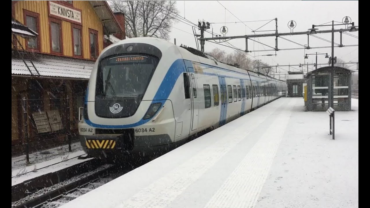 Knivsta station (J) - YouTube