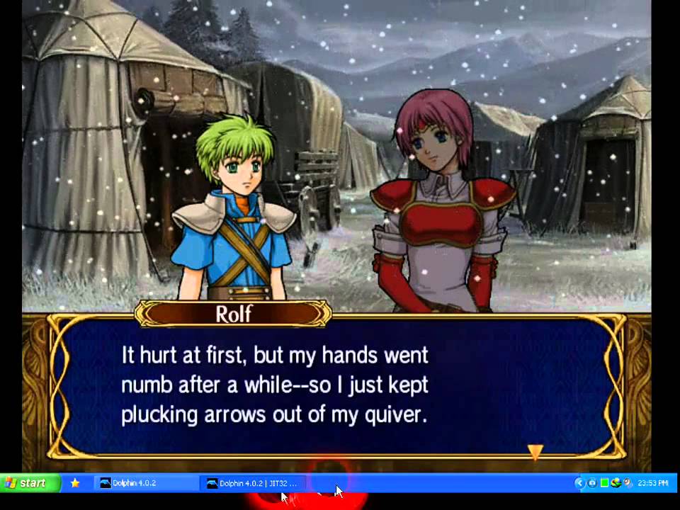 Rolf talk Marcia support A Fire Emblem 9 Game Cube - YouTube