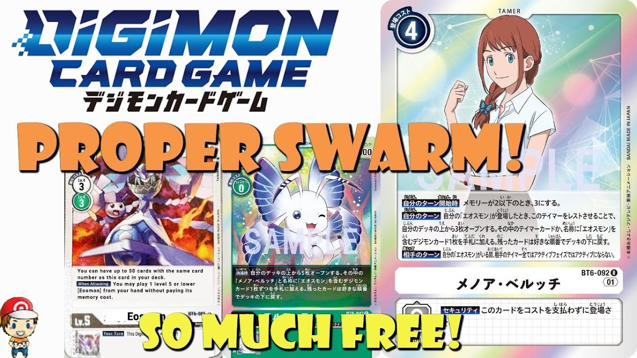 Get Ready For a PROPER Swarm Deck! 1st Ever Menoa & Morphomon! (Digimon ...