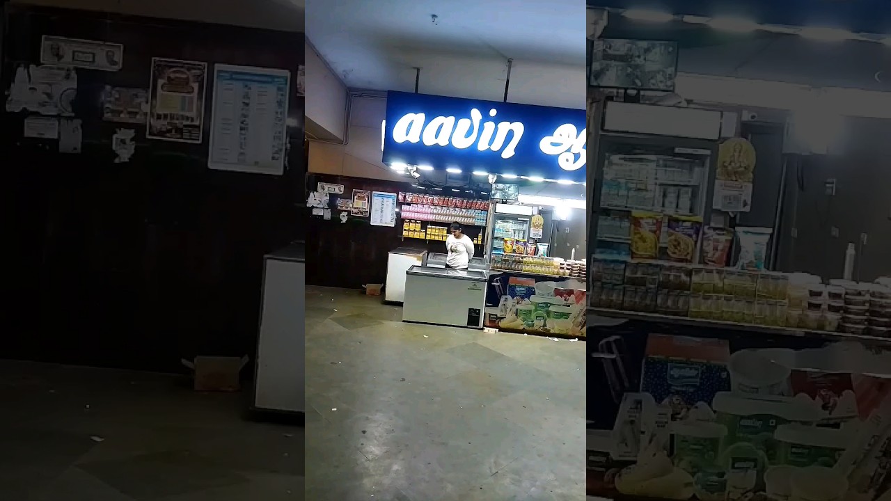 😋 aavin's Delicious badam milk @ ₹12 || from aavin's milk booth ...