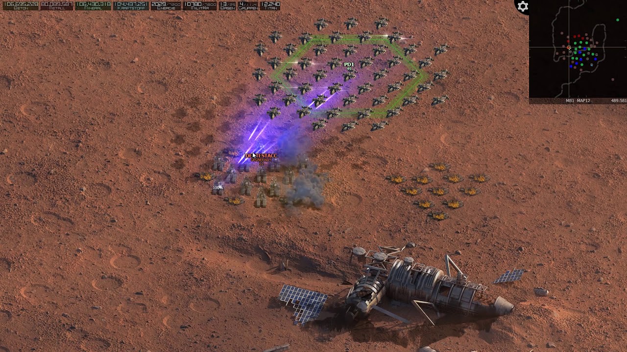 Gameplay Mars Battle - YouTube