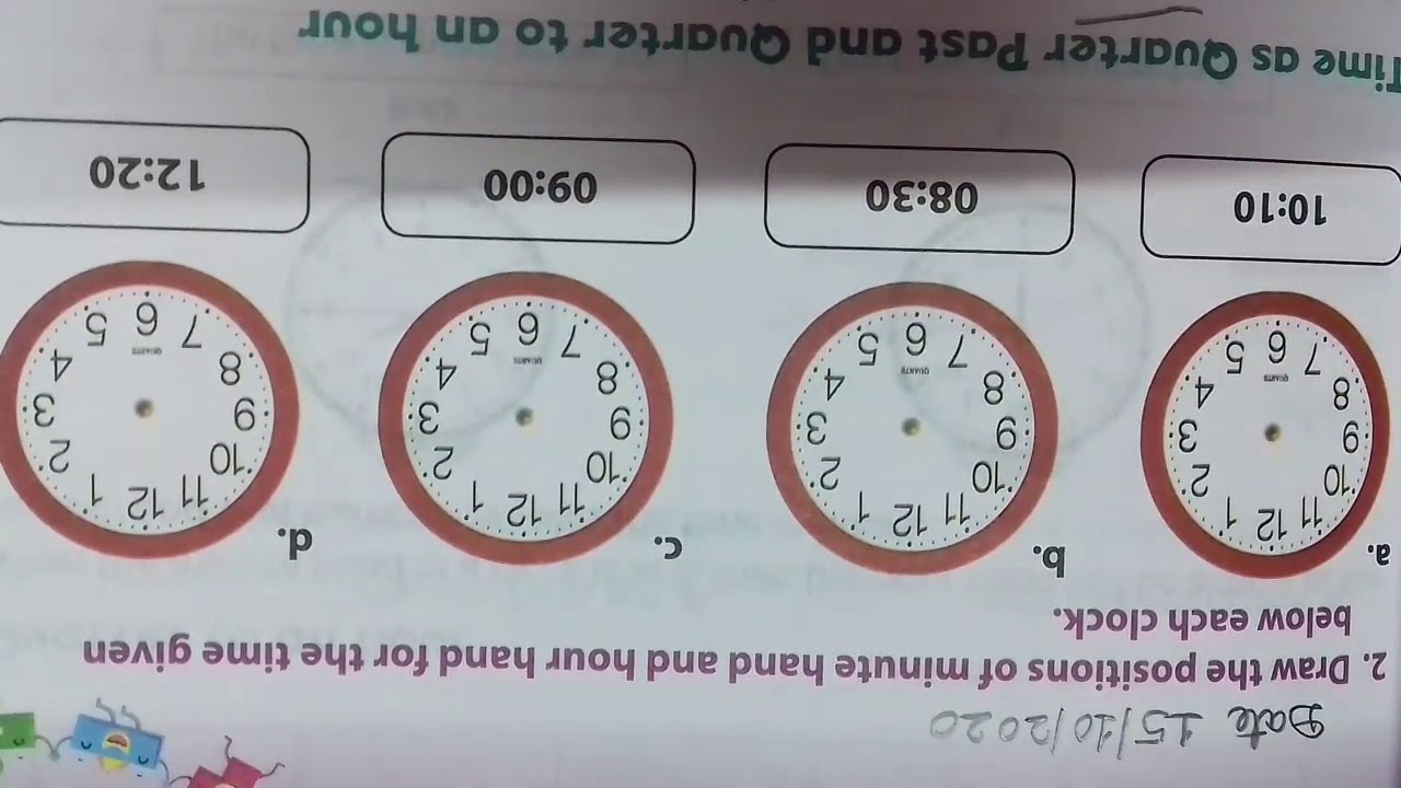 class 3 maths chapter 5 Time - YouTube