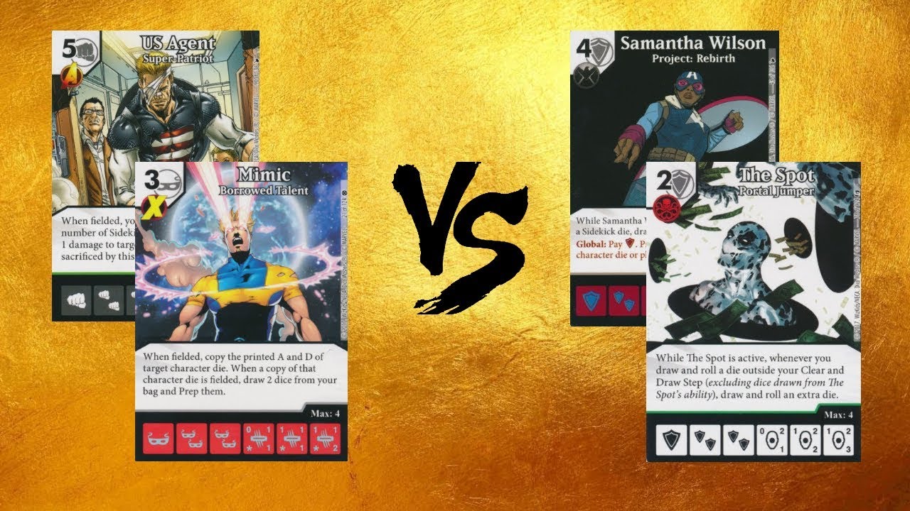 Dice Masters! Very Modern Sidekick Slapdown! - YouTube