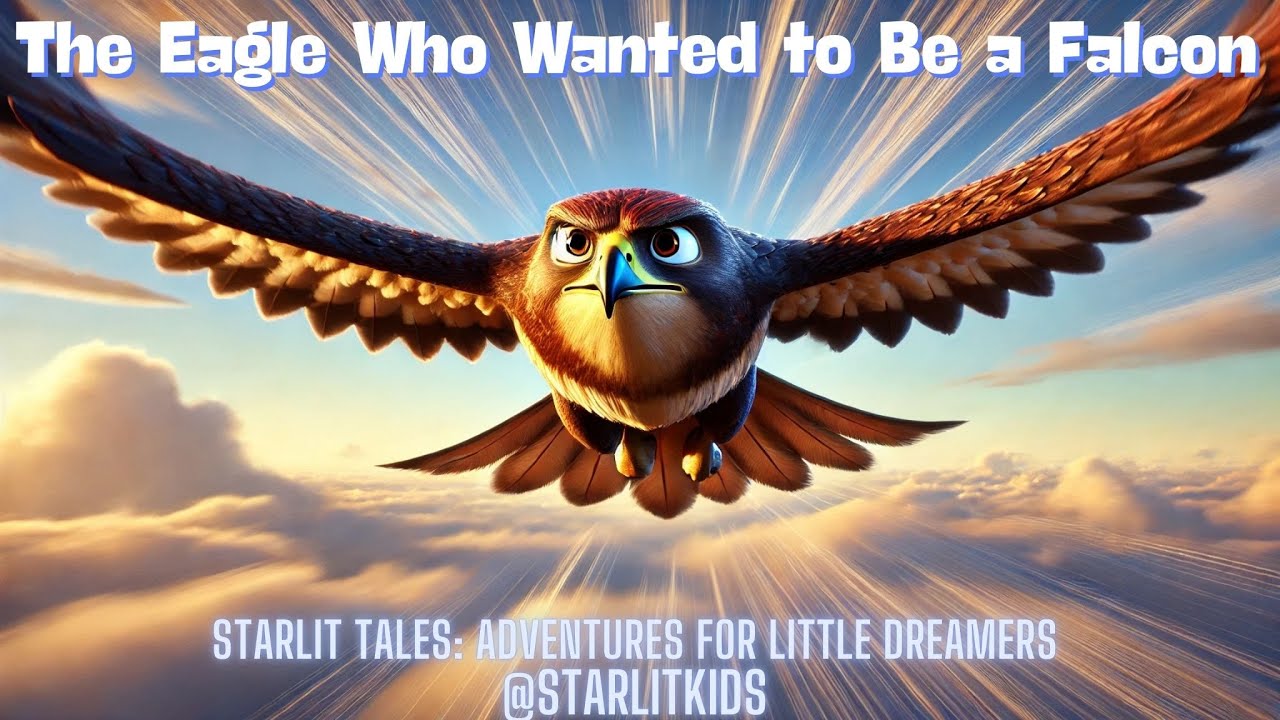 The Story of The Eagle Who Wanted to Be a Falcon Tale for Kids and ...