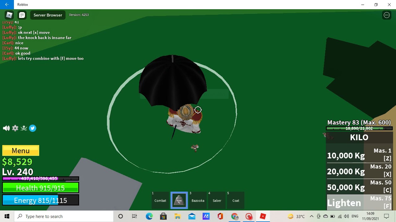 SHOWCASE A NEW FRUIT IN BLOX FRUIT! [KILO FRUIT] - YouTube