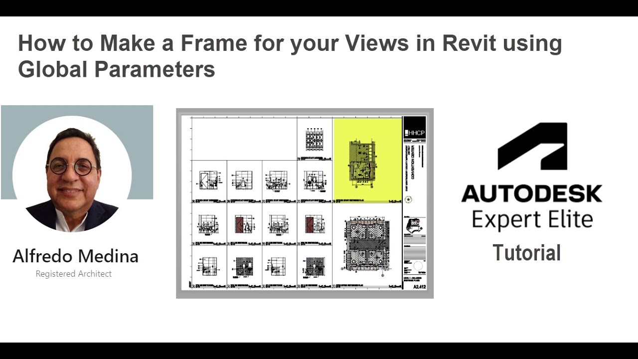How to Make a Frame for your Views in Revit Using Global Parameters ...