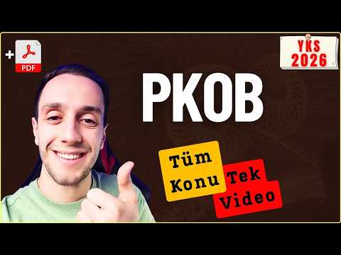 Sayma ve Olasılık (PKOB) Tek Video | TYT AYT Matematik Bitiriyoruz | YKS 2026 | Gökhan Hoca