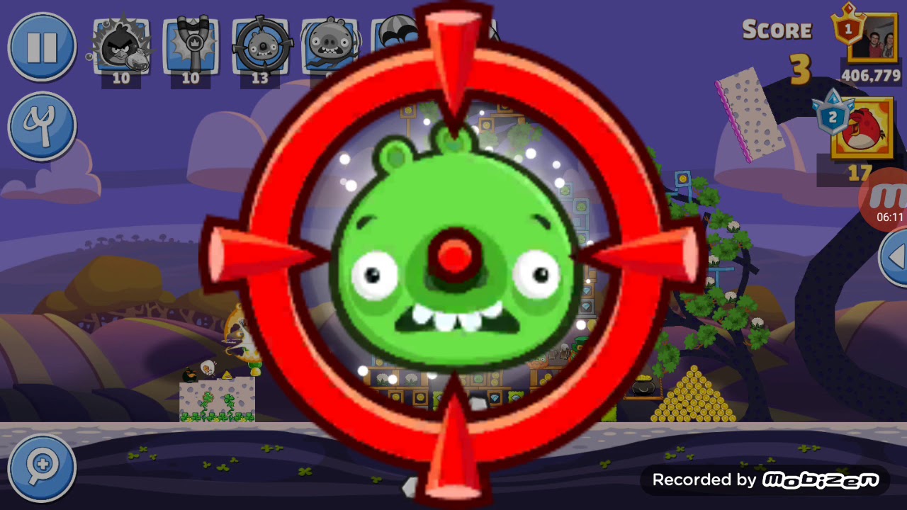 Angry Birds Friends St Piggies day event St Patrick's day special - YouTube