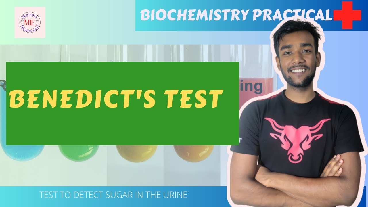 Benedict Test|| URINE TEST FOR SUGAR || BIOCHEMISTRY PRACTICAL with ...
