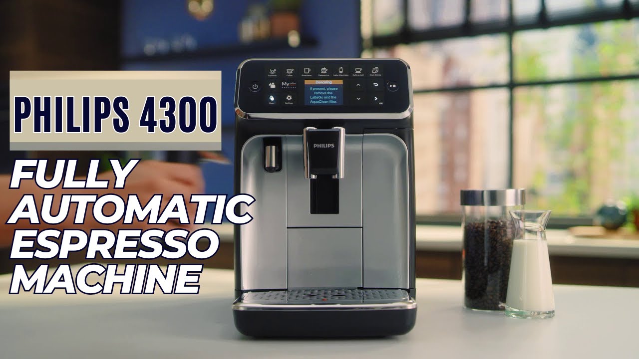 Philips 4300 Series Fully Automatic Espresso Machine | Philips Coffee ...