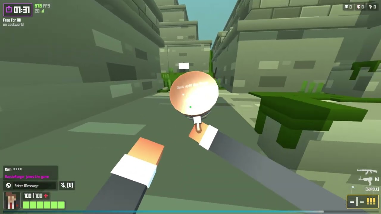 I Got The Krunker Raid Melee Item! - YouTube