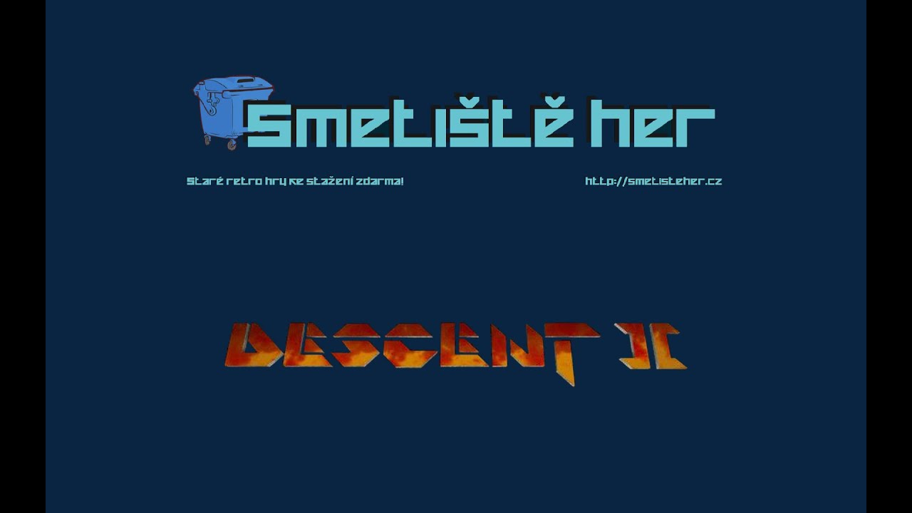 DESCENT II [1996, Parallax Software] - Retro Gameplay - YouTube