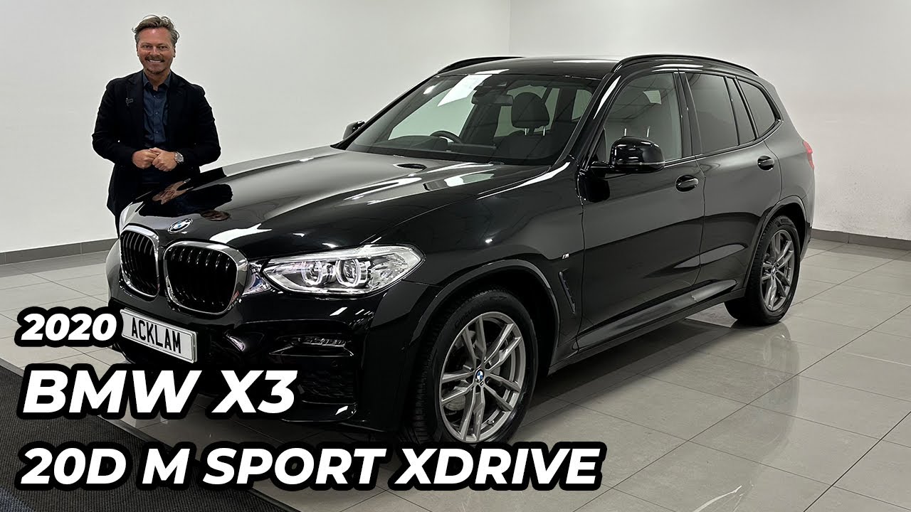 2020 BMW X3 2.0 20D M Sport xDrive - YouTube