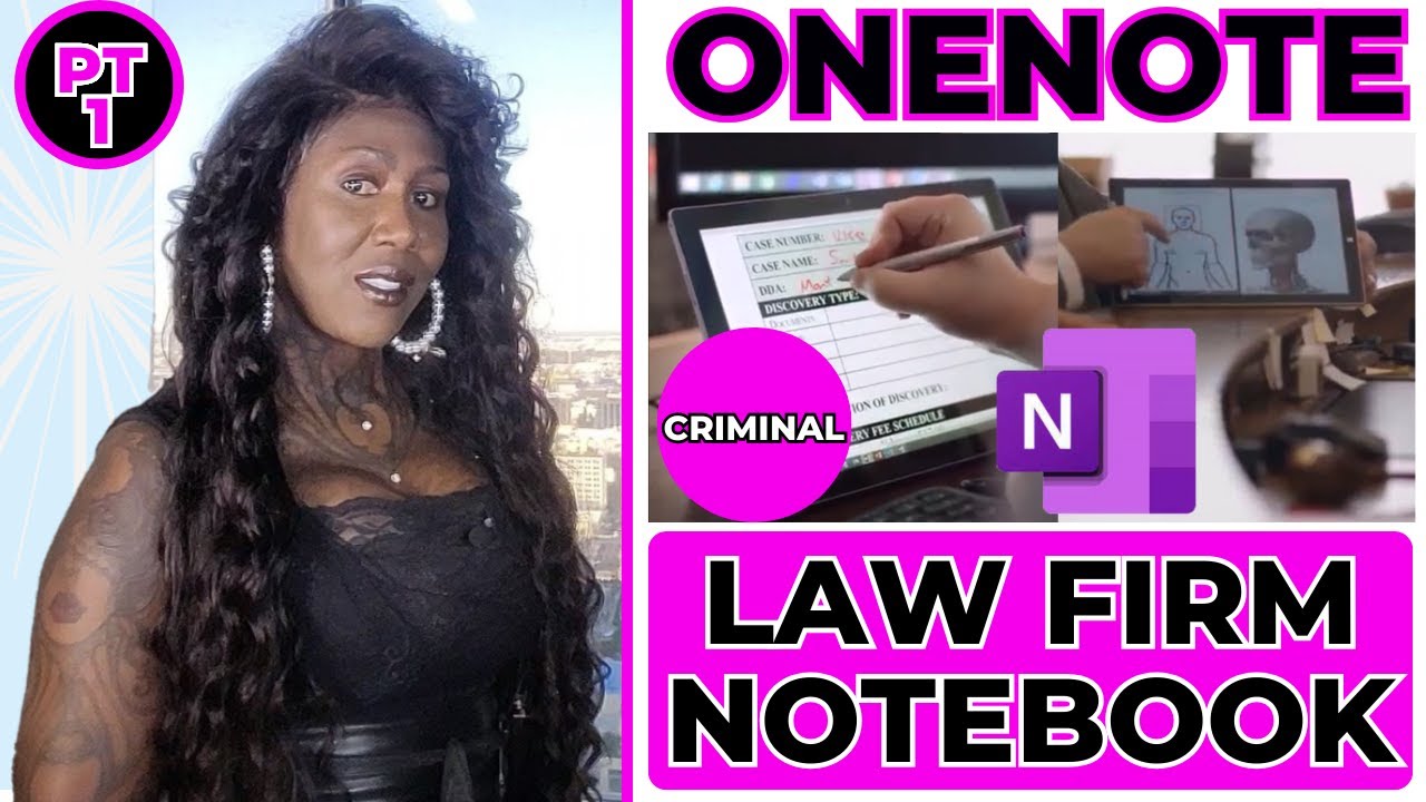 How to Make a OneNote (CRIMINAL) Law Firm Notebook (Part 1) - YouTube
