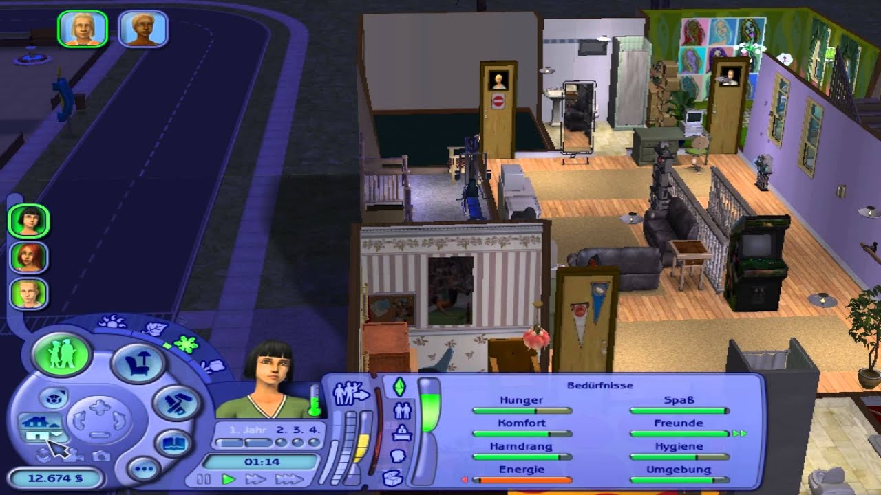 Die Sims 2 - Let´s Play - College #6 - Lam Plaza - Lernen, Wohnen ...