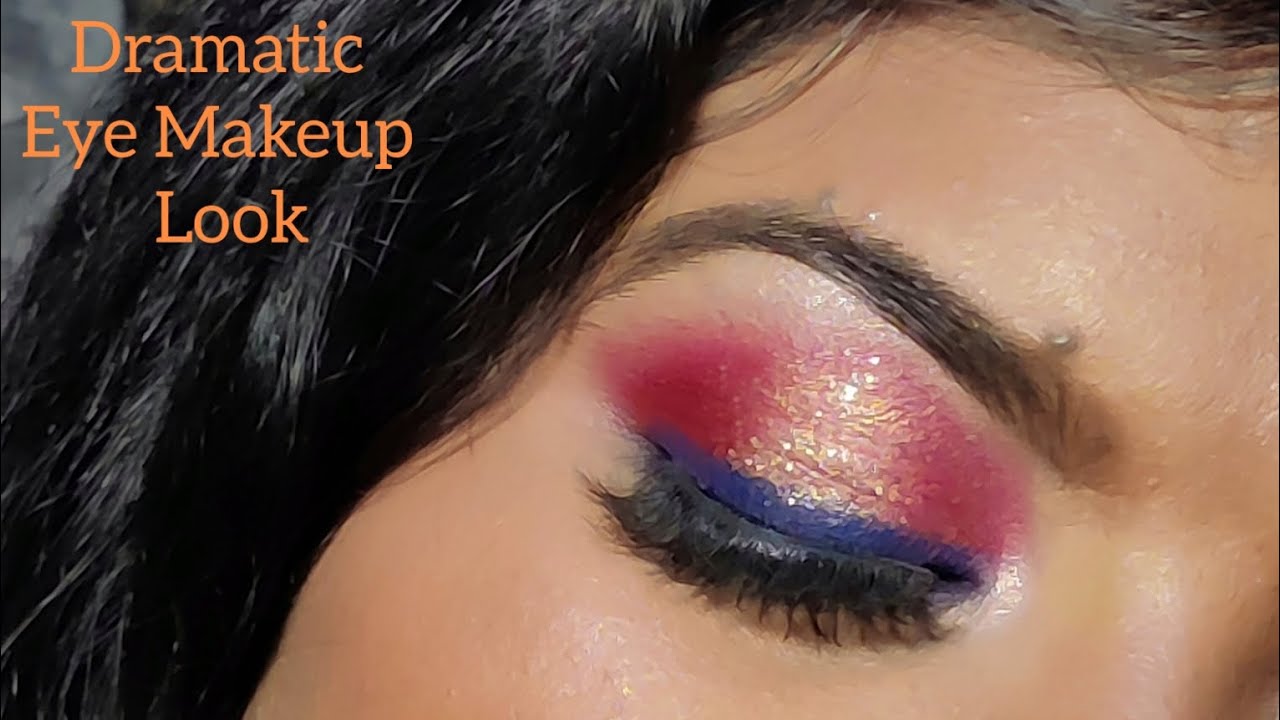 DRAMATIC EYE MAKEUP TUTORIAL #eyemakeup #tutorial - YouTube