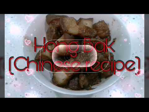 Hong Bak (Chinese recipe ) - YouTube