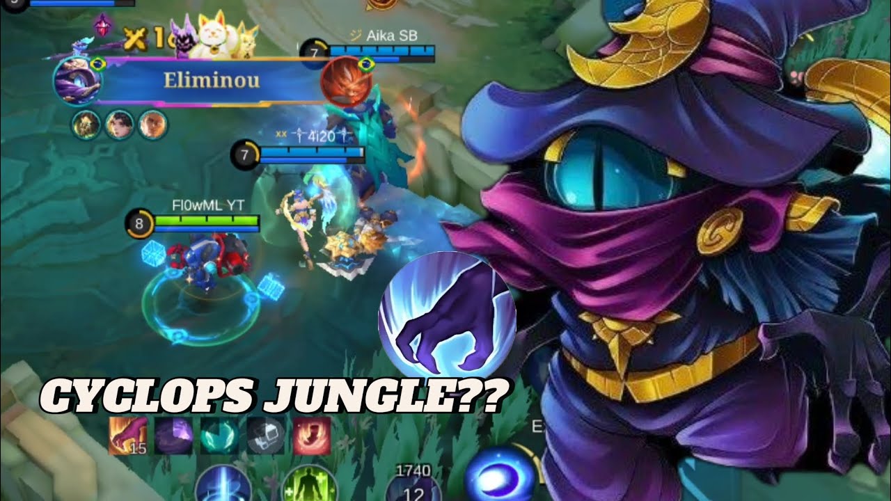 ME PEDIRAM UM CYCLOPS JUNGLE... TAI - MOBILE LEGENDS GAMEPLAY - YouTube