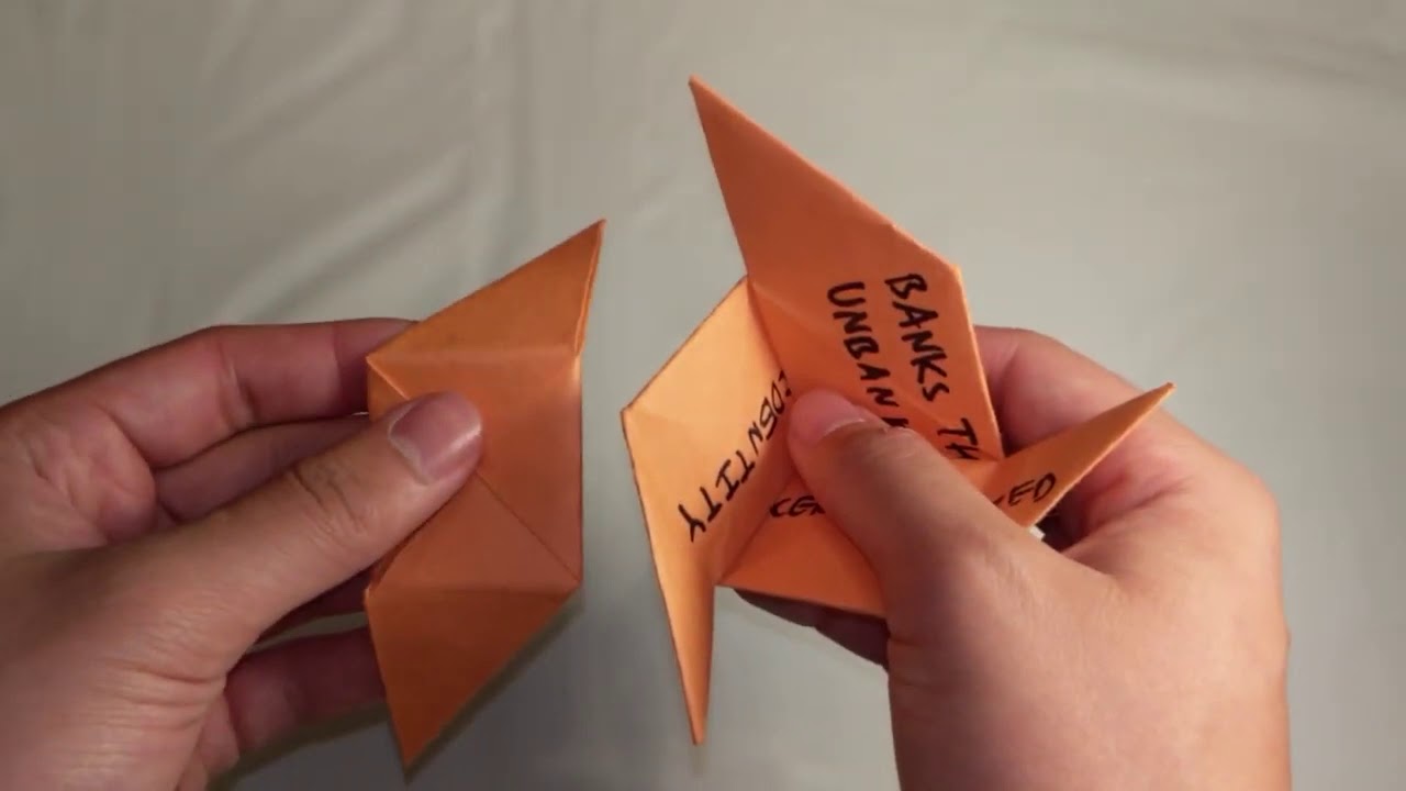 Origami Bitcoin - YouTube