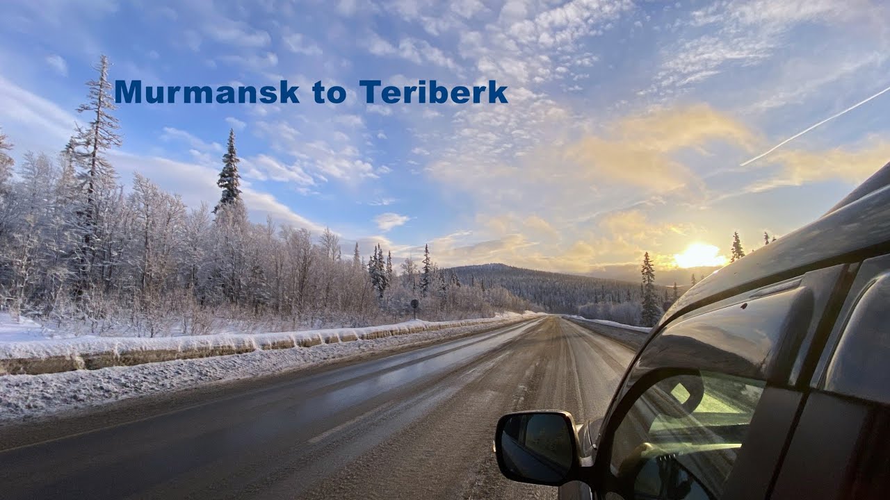 Frozen Road Trip from Murmansk to Teriberka | Arctic Russia in Winter ...