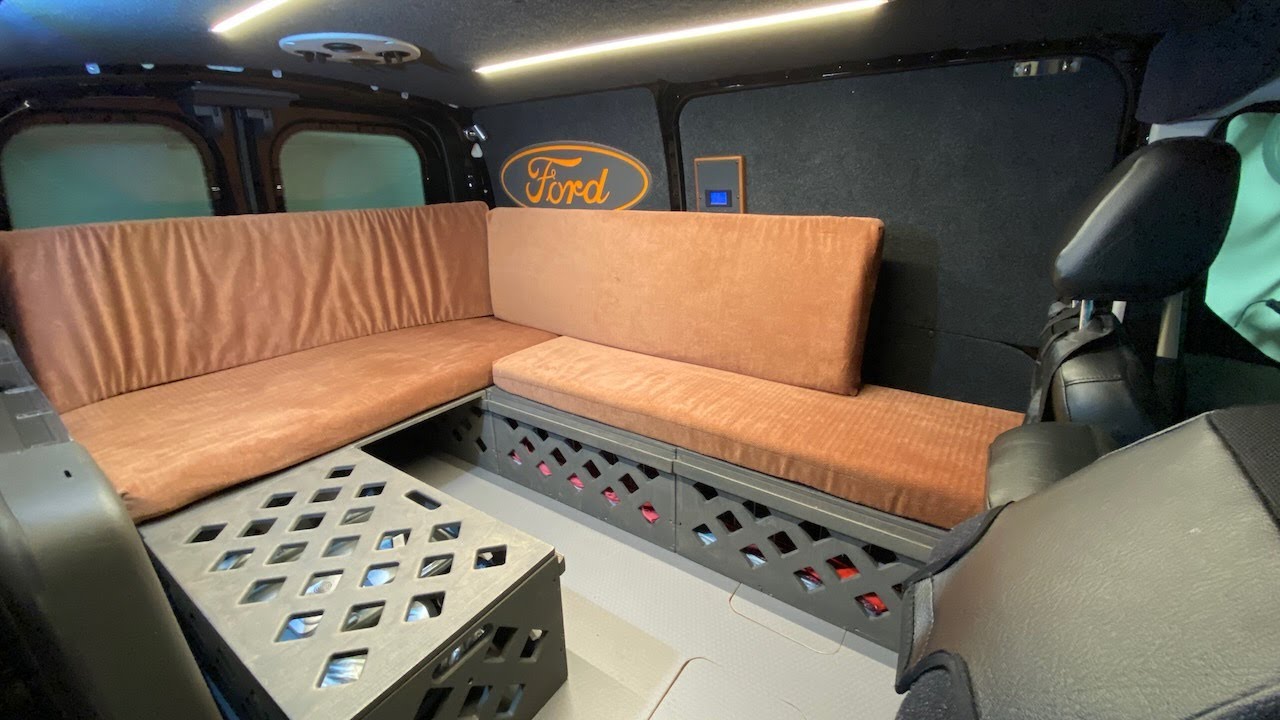 Ford Transit Connect Boot Jump - YouTube