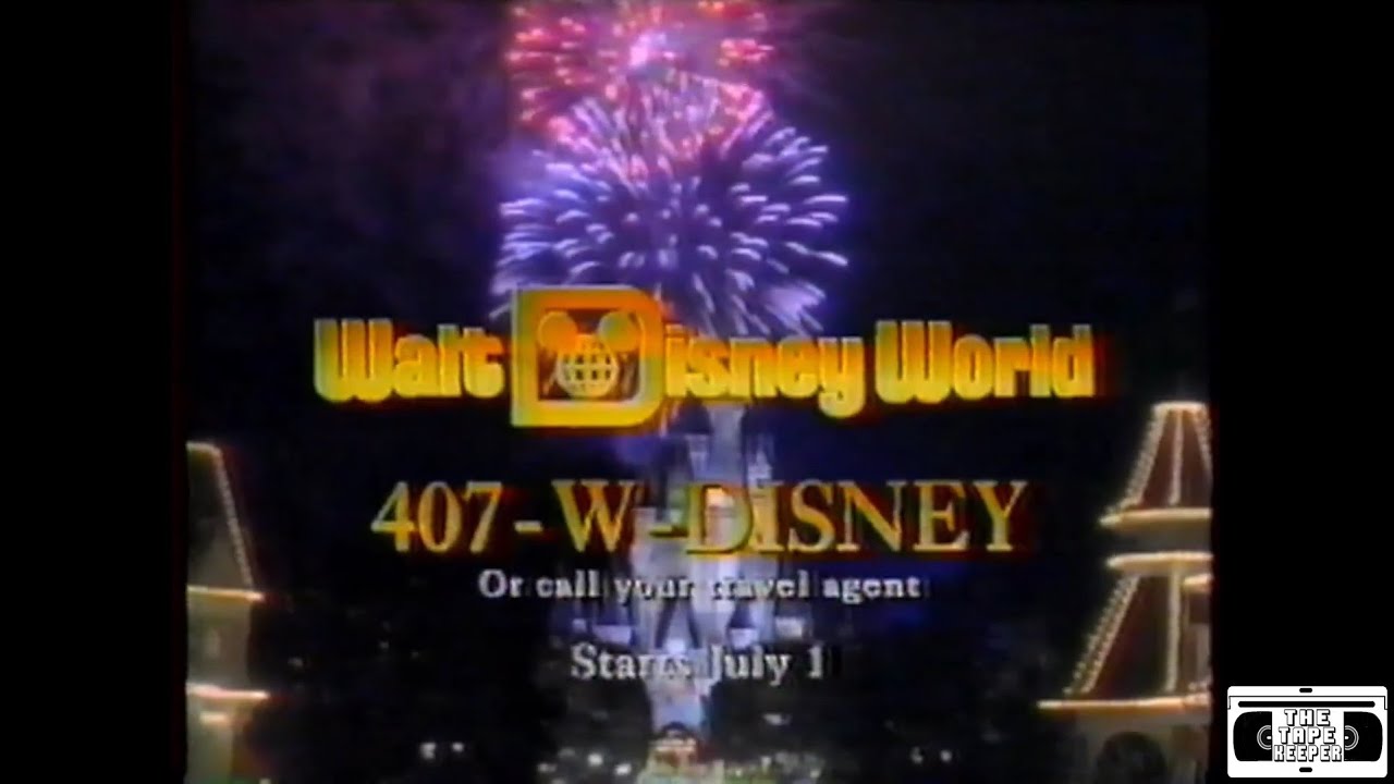 Walt Disney World Commercial - 1994 - YouTube