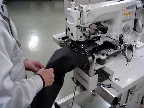 HAMS MHA-JBH200 Automatic Jeans Leg Bottom Hemming Machine with JUKI ...