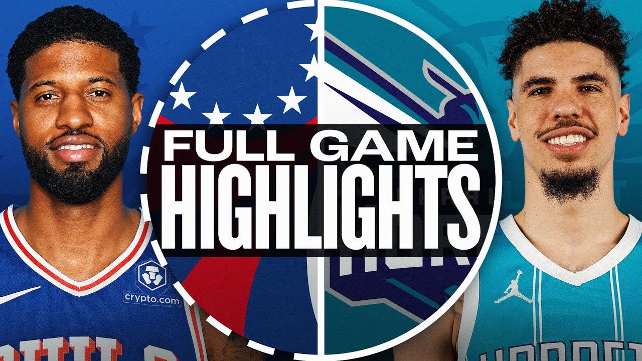76ERS at HORNETS | FULL GAME HIGHLIGHTS | December 16, 2024 - YouTube