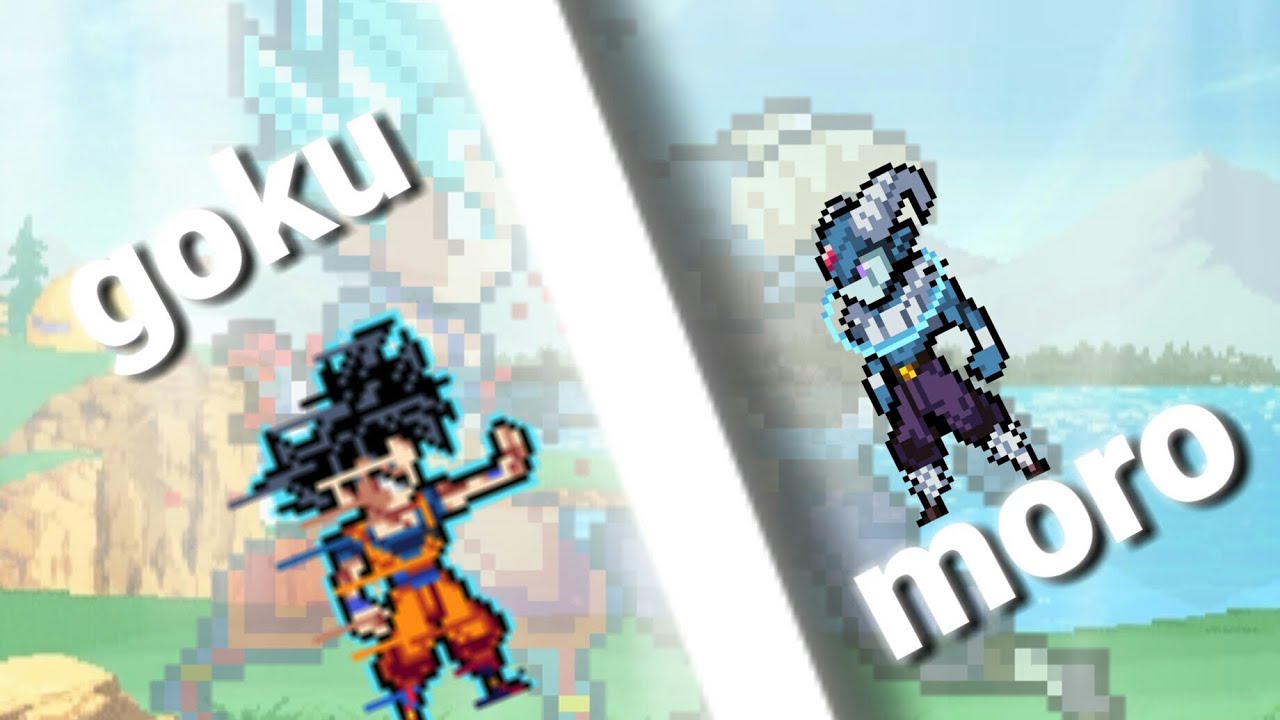 goku vs moro (sprite of animation)the thest of integration @joopro000 ...