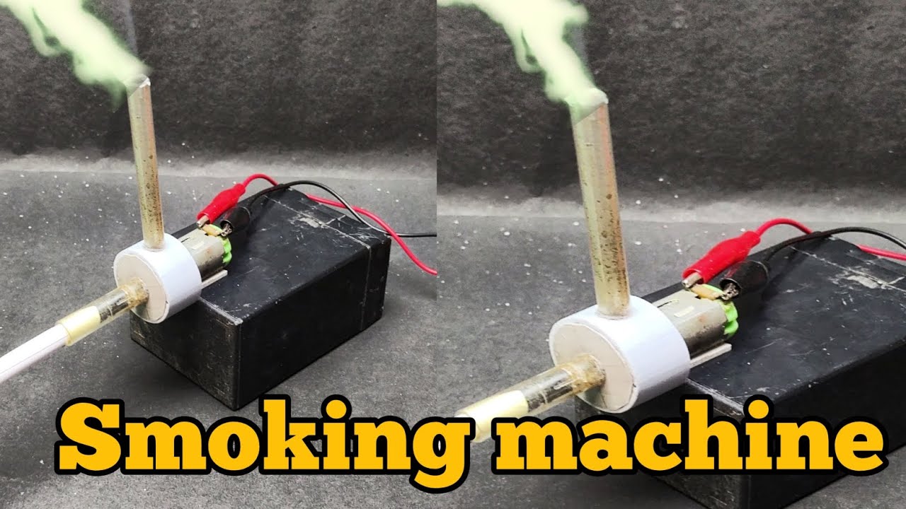 How to make smoke machine | smoking machine | technical ka - YouTube