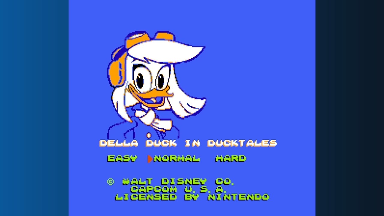 Della Duck in Ducktales - Moon Level - YouTube