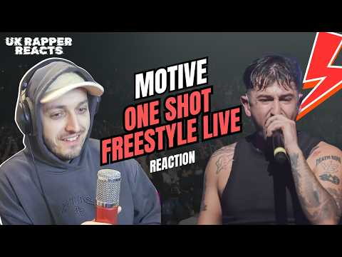 RAPPER REACTS to MOTIVE - ONE SHOT FREESTYLE - ECLIPSE #1 | Turkish Rap Music Reaction | Zee TV