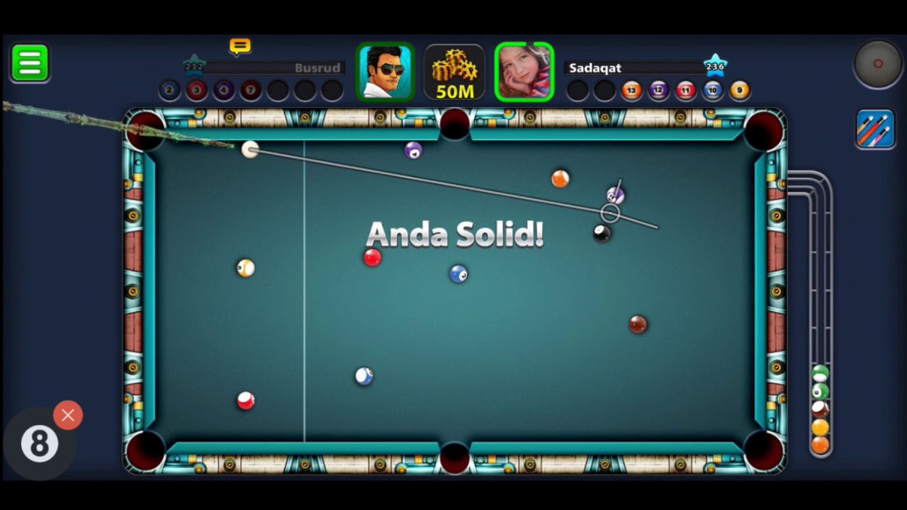 Two win one lose [8 ball pool] without trick..😁 - YouTube