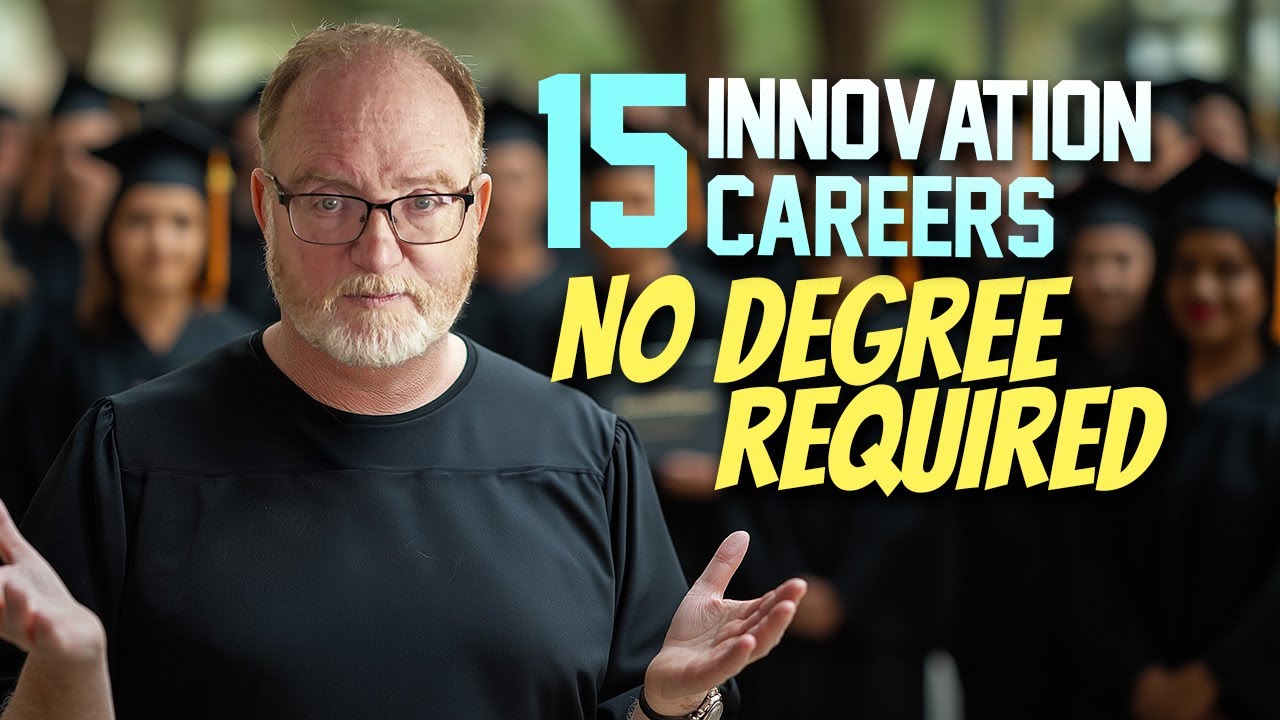 15 Innovation Jobs That Don't Require a Degree - YouTube