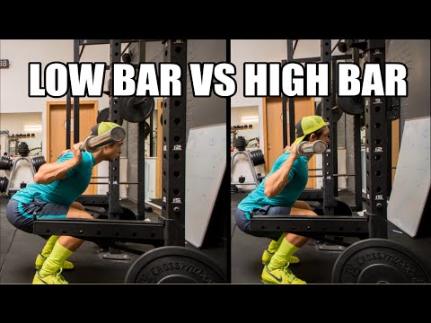 Low Bar Squat VS High Bar Squat : Les différences ! - YouTube