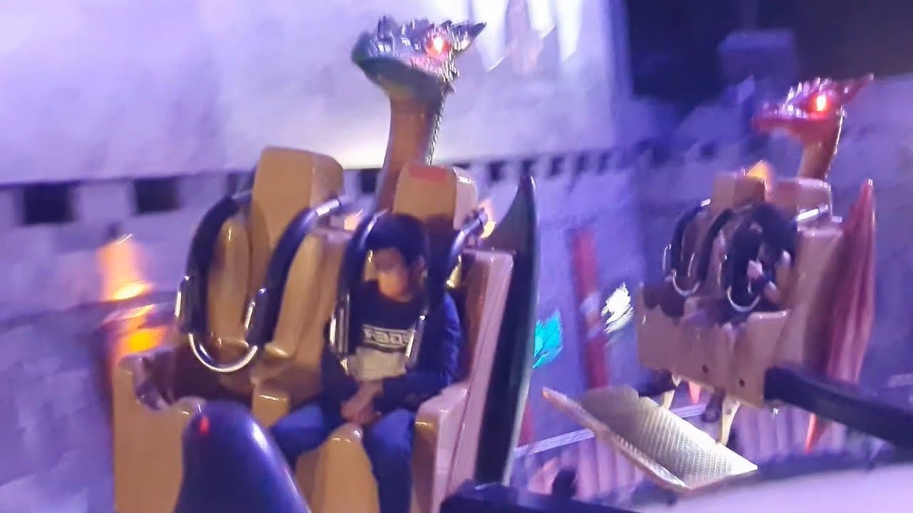 Dragon Riders Trans Studio Bandung 2021 Naik Naga Terus Di Puter Puter Sambil di Naik Turunin ...