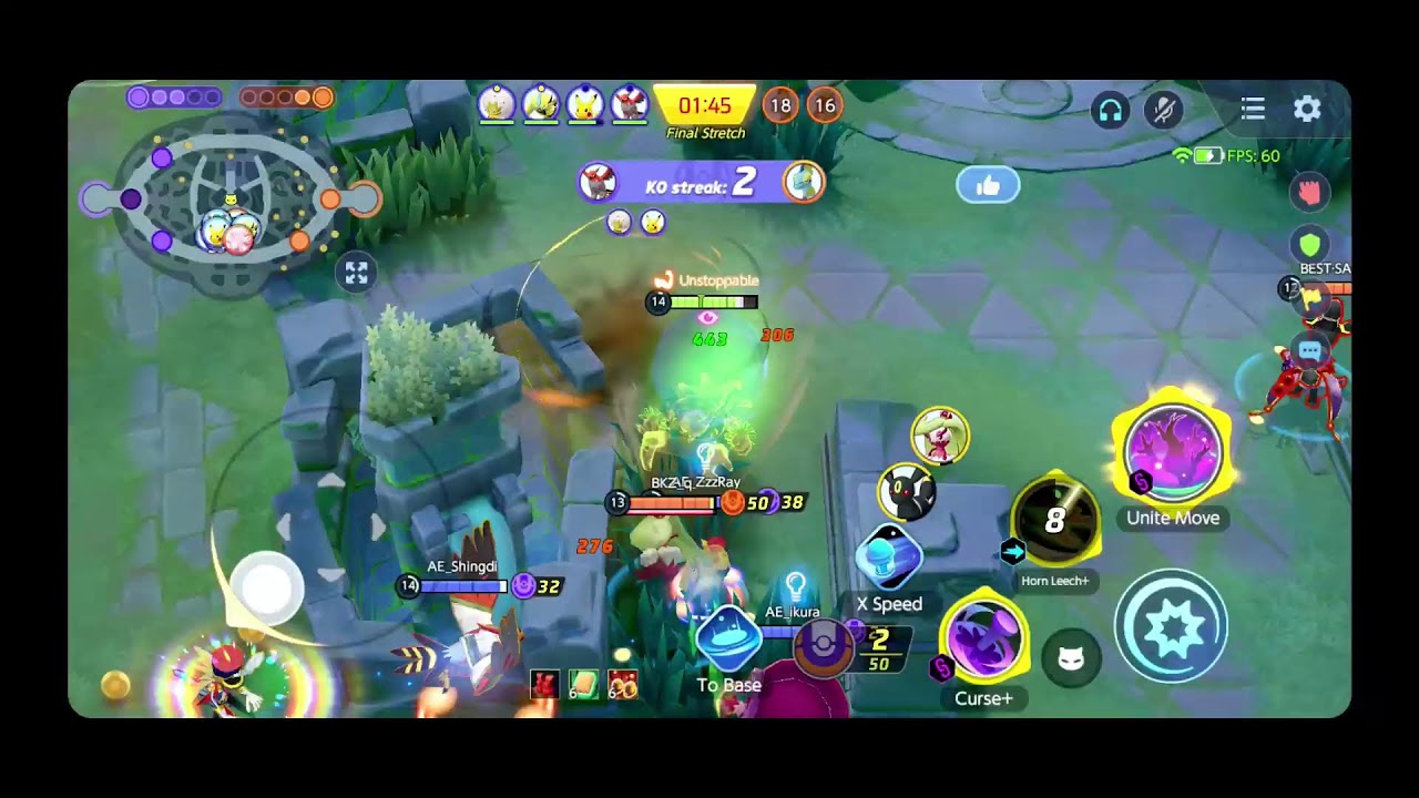 Ranked with Overlord, Shingdi, Solo and むむ太郎 | Ice | 《Pokémon UNITE ...