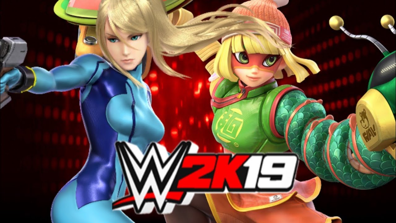 WWE 2K19: Samus vs. Min Min - YouTube