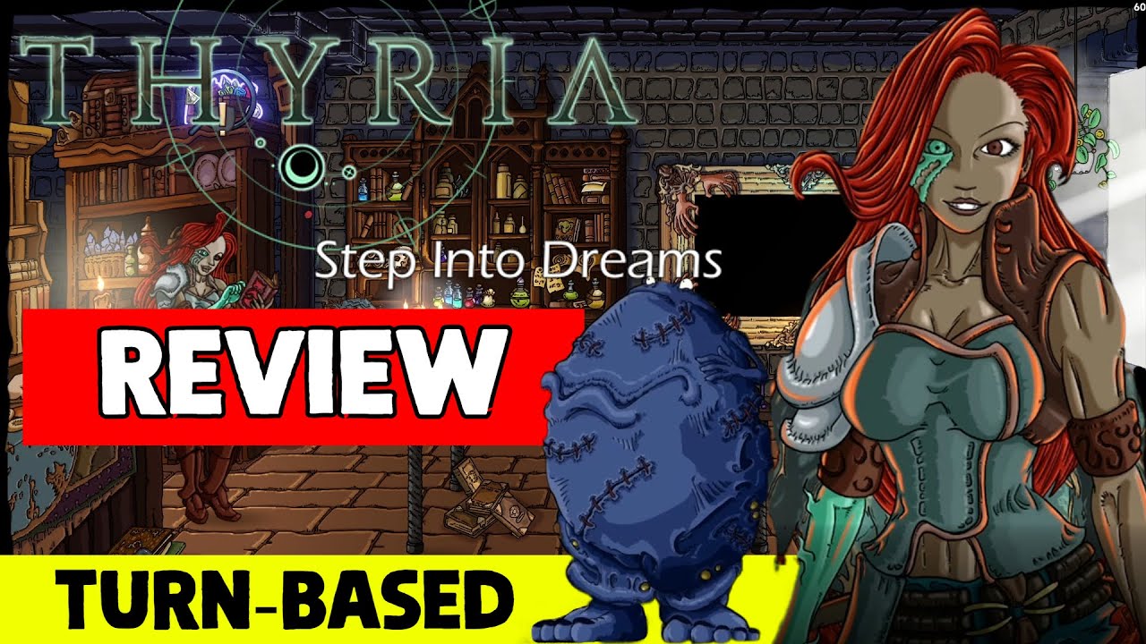 Thyria Review - Welcome To The Nightmare! (Turn-Based RPG) - YouTube