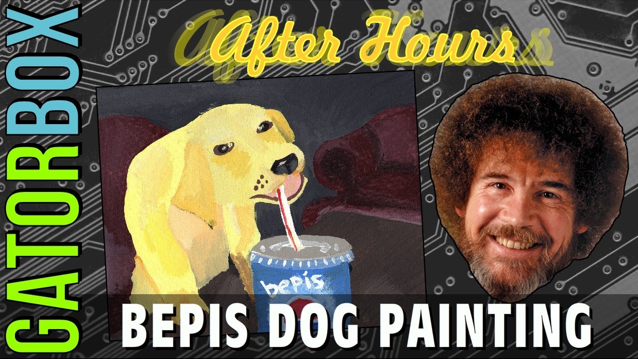 Bepis Dog Painting | Gatorbox After Hours - YouTube