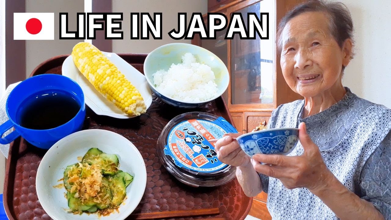 [Energetic Grandma] 93-year-old grandma's healthy lunch: What does she ...