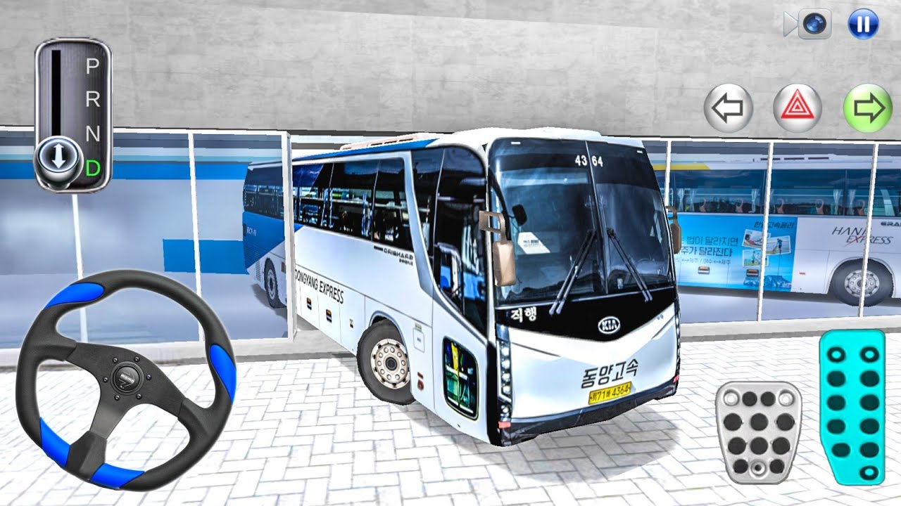 New Kia Express Bus in The New Showroom - 3D Driving Class gameplay ...