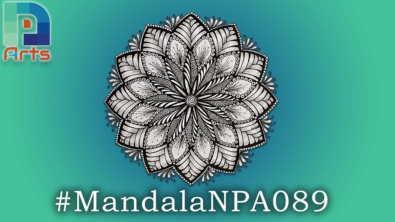 Mastering Mandalas: Art of Mandala Drawing - MandalaNPA089 - YouTube