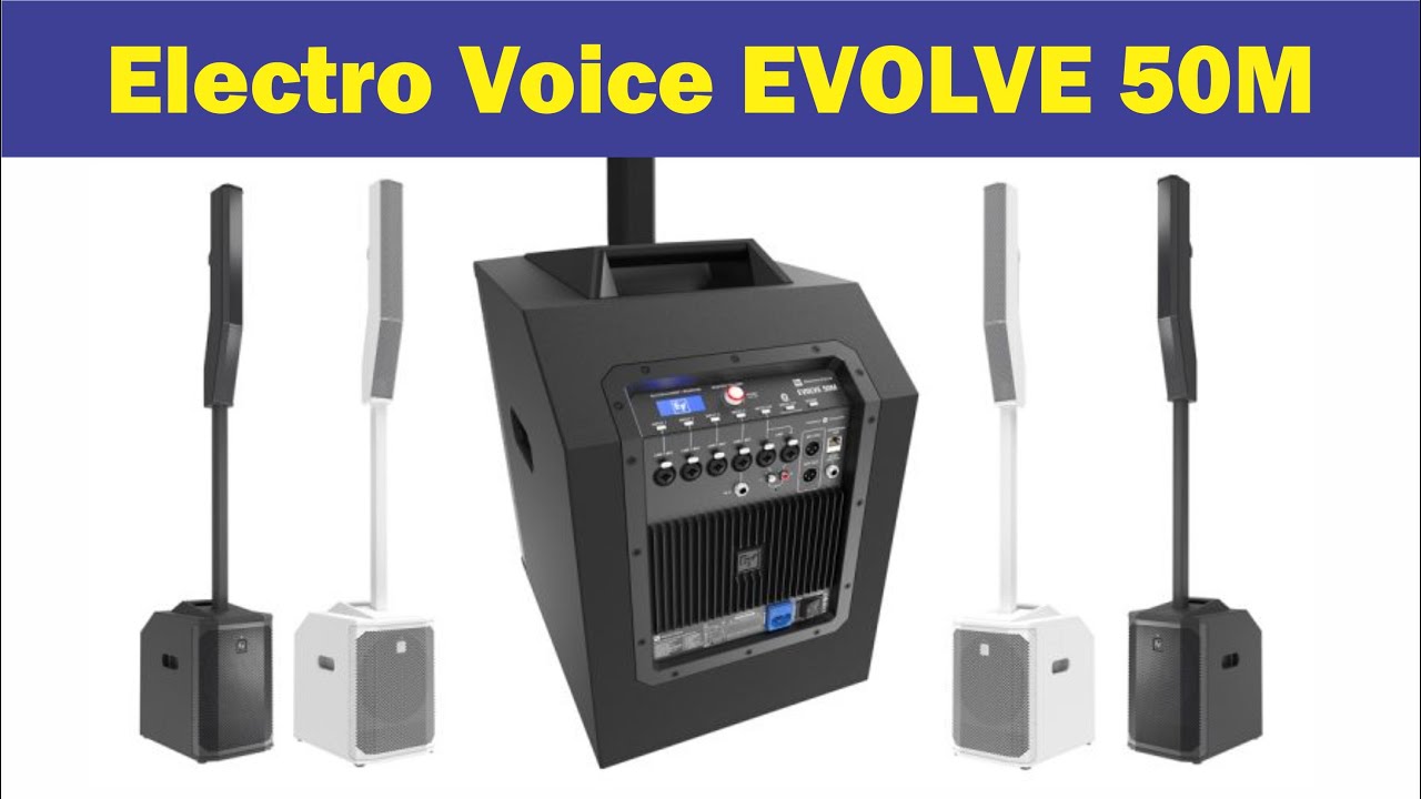 Fui conhecer o sistema da Electro Voice Evolve 50M - YouTube