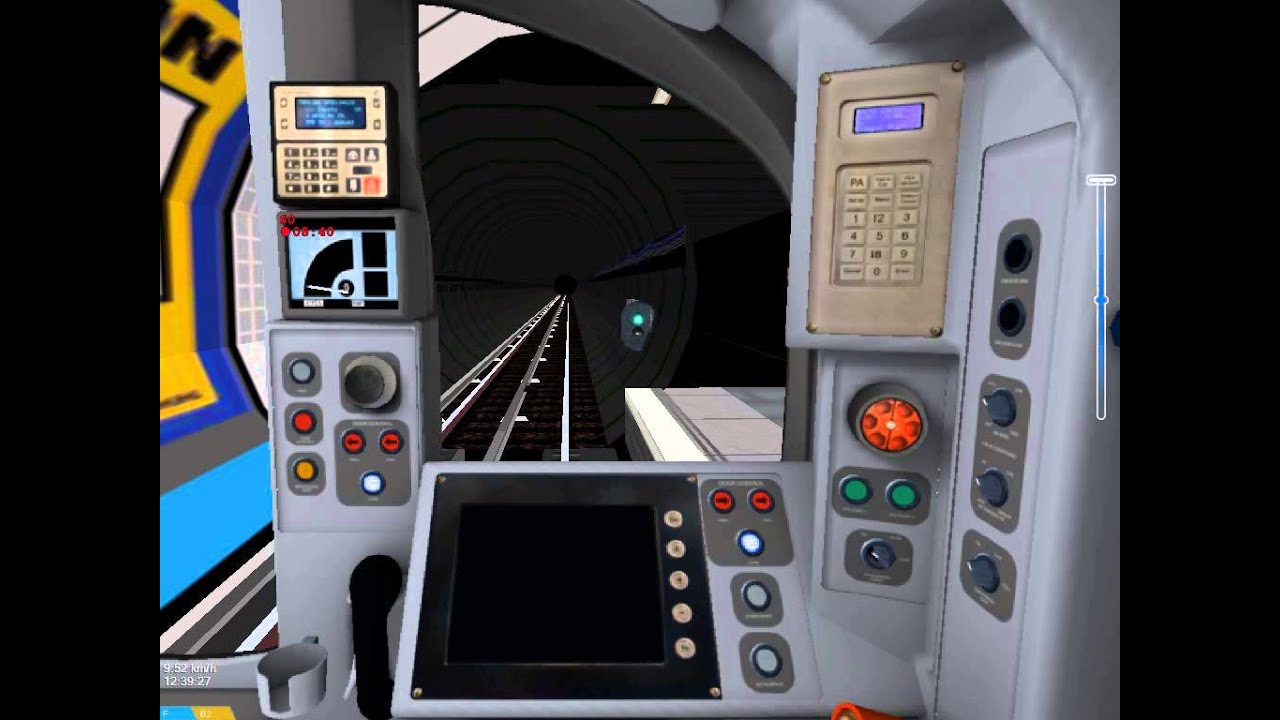 OpenBVE Victoria Line Victoria-Seven Sisters - YouTube