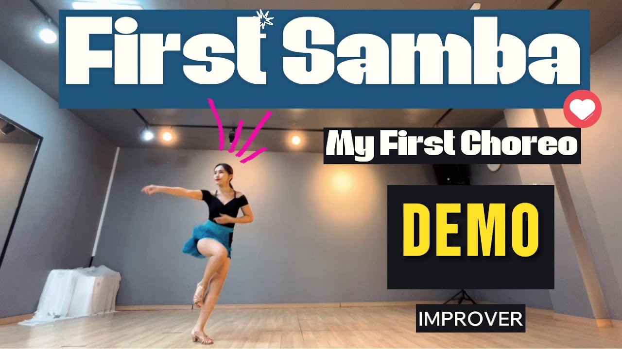 First Samba Linedance / DEMO / Improver / Choreo by Jiyeon /December ...