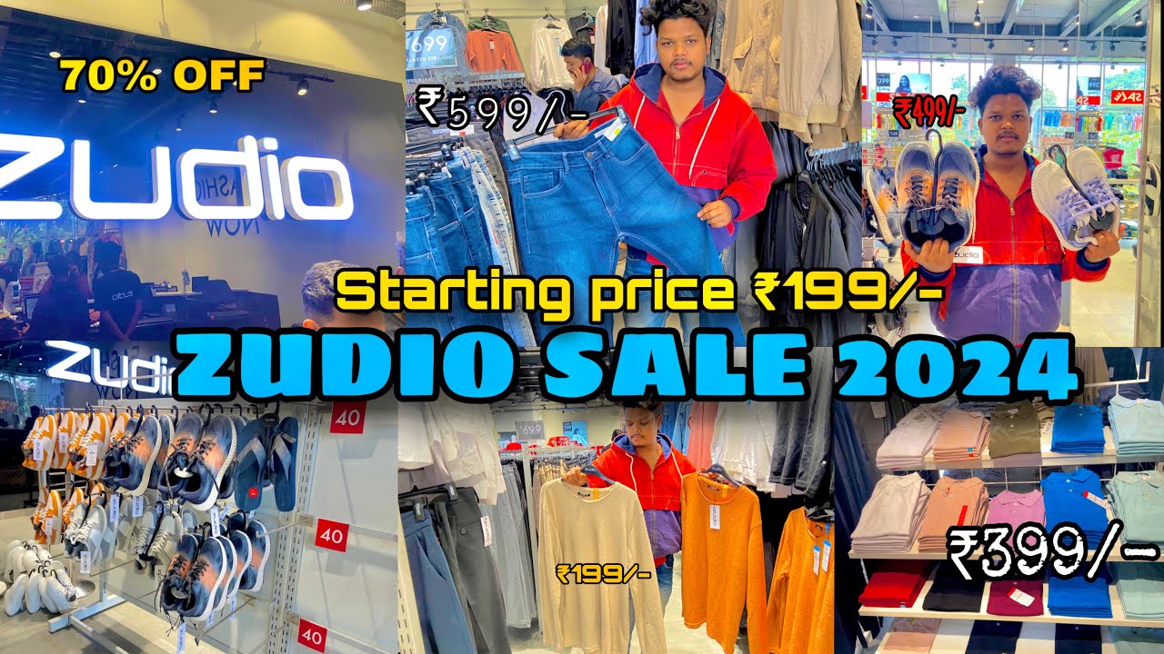 Zudio sale offer 2024 bhubaneswar starting price ₹199/- - YouTube