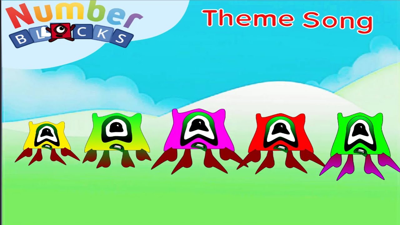 Numberones Intro But Everyone is Melted Numberone Blocks ...