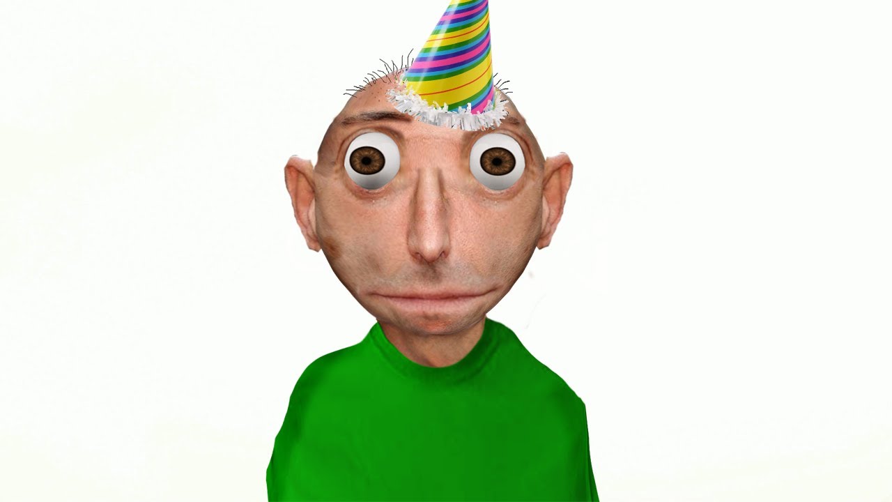 Baldi's Basics - BIRTHDAY BASH ENDING COMPLETE - YouTube
